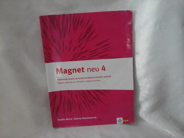 Magnet neu 4 nemački jezik za 8 osmi Klett Đorđo Mota