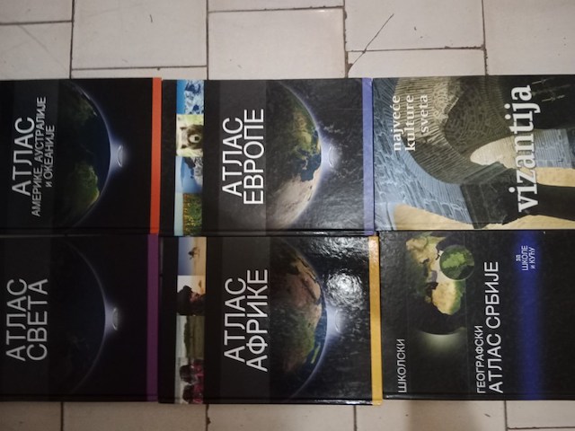 5 atlasa novih Srbija,Svet,Amerika,Evropa,Afrika