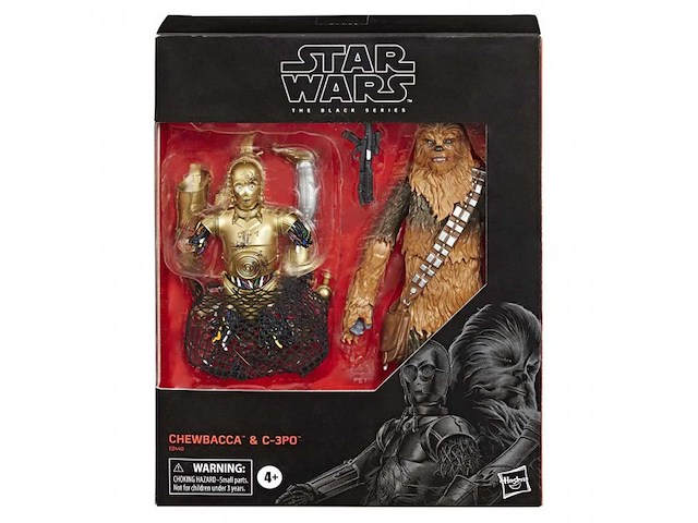 Chewbacca &; C-3PO 15cm Star Wars Black Series