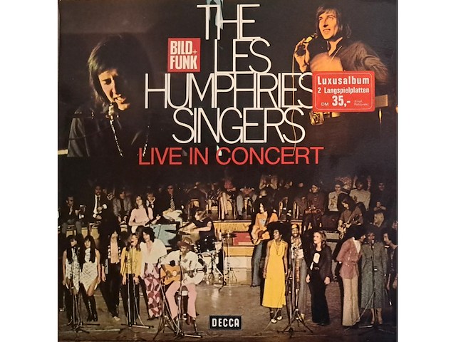 2LP: LES HUMPHRIES SINGERS - LIVE IN CONCERT (GERMANY)