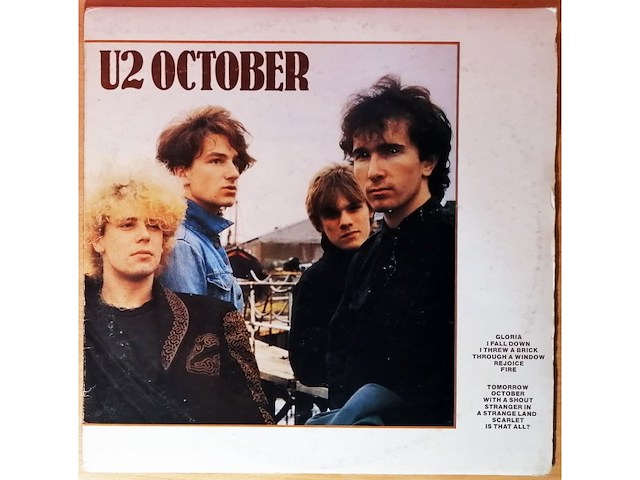 LP U2 - October (1982) 1. pressing, ODLIČNA