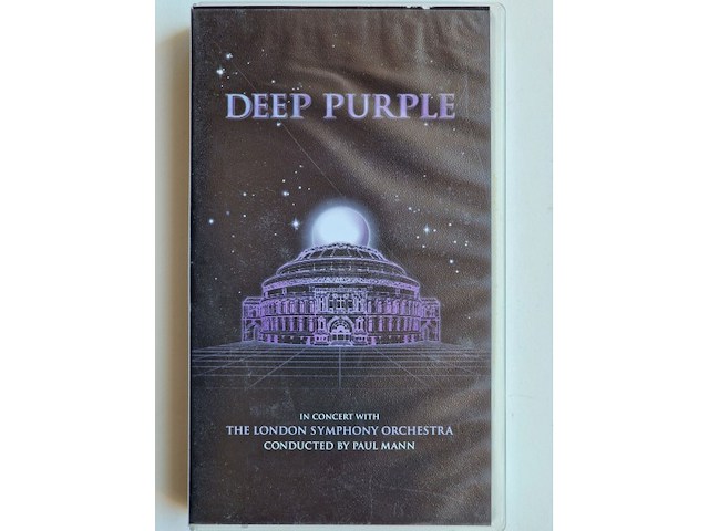 Deep Purple The London Symphony Orchestra Original VHS