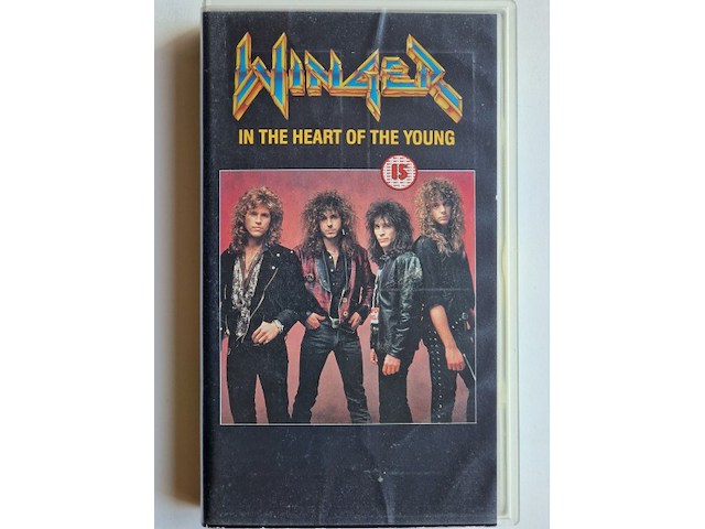 Winger In The Heart Of The Young 1990 VHS heavy metal