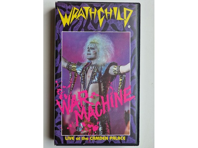 Wrathchild War Machine Original VHS 1985 heavy metal