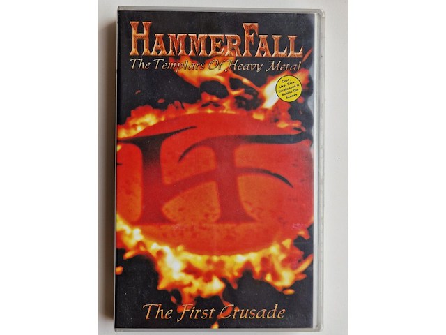 Hammerfall The First Crusade VHS 1999 heavy metal