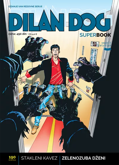 Veseli Četvrtak Dylan Dog Super book 67 - Stakleni kavez / Zelenozuba Dženi