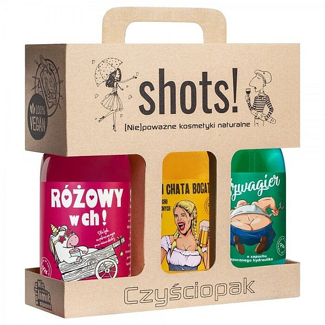 Poklon set – Gelovi za tuširanje 3 x 500ml Shots! - Royal Welcome Unisex