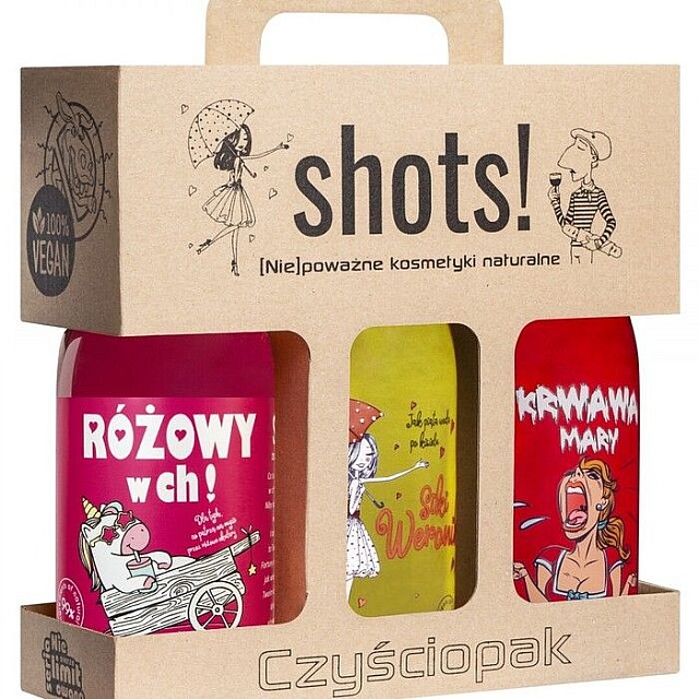 Poklon set – Gelovi za tuširanje za žene 3 x 500ml Shots!