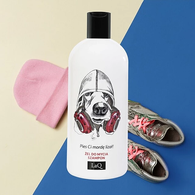 ŠAMPON I GEL ZA TUŠIRANJE SA MIRISOM BAGRAMOTA I MANDARINA 2U1 - DOG 300ML