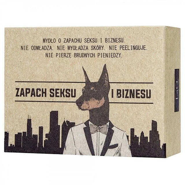 Sapun sa mirisom senzualnog parfema i aktivnim ugljem za muškarce Doberman 85g
