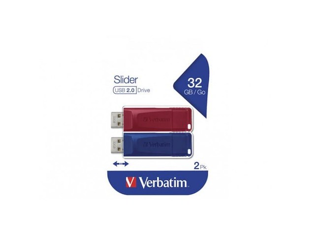 VERBATIM USB memorija 32GB - 2 MEMORIJE U PAKETU