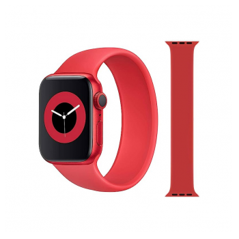 Narukvica za Apple Watch Solo Loop red L 42/ 44/ 45/ 49 mm