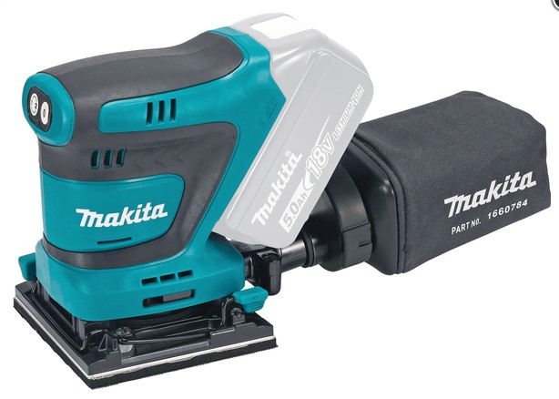 Makita – Akumulatorska vibraciona brusilica /Šlajferica/ DBO480Z; bez baterije i punjača