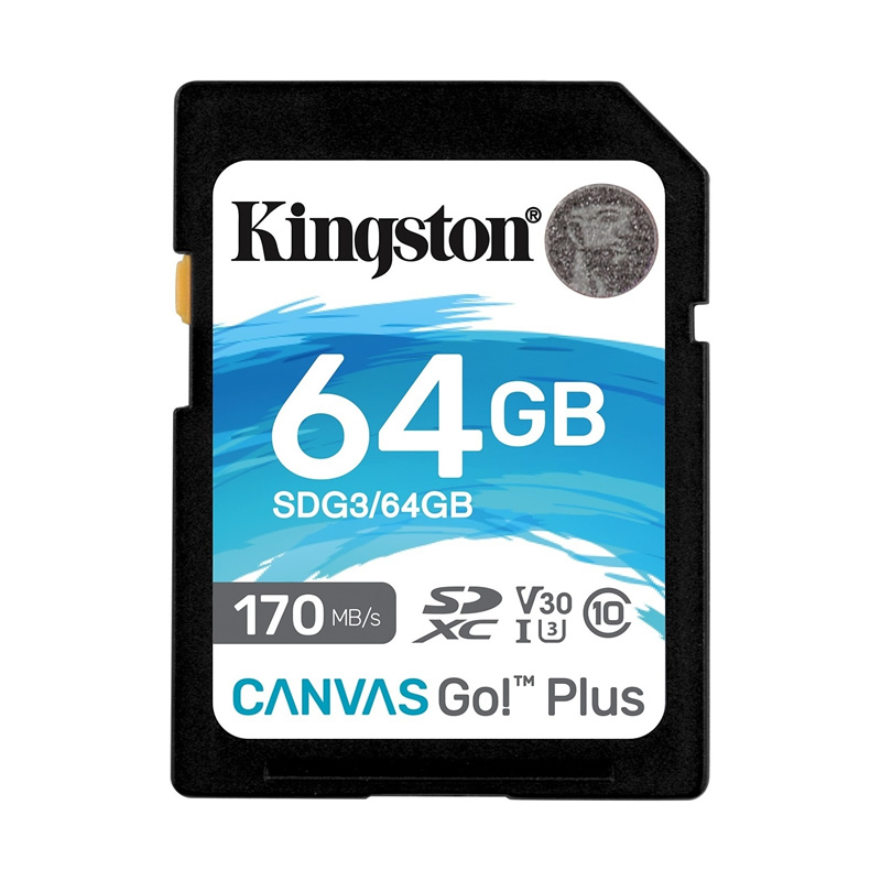 Kingston SD Card 64GB SDG3/64GB