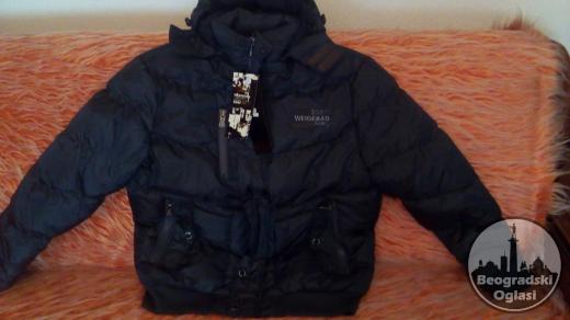 Zimska jakna nova sa kapuljacom koja se skida kvalitetna i debela, velicina XL. Moguca zamena