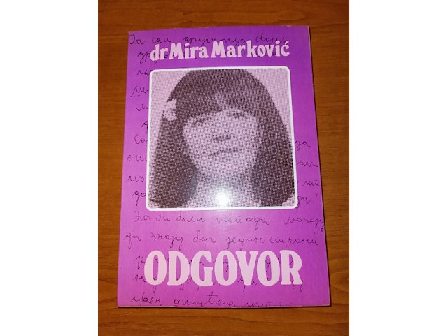Odgovor - Mira Marković