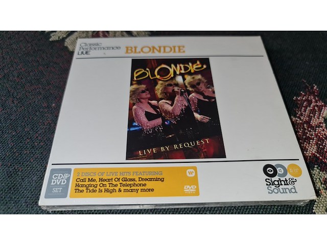 Blondie - Live by request CD+DVD , U CELOFANU