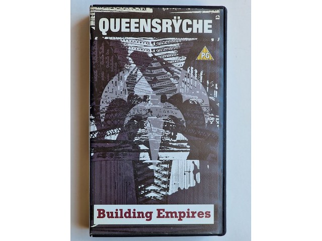 Queensrÿche Building Empires Original VHS heavy metal