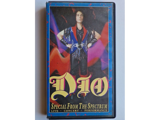 Dio 2  Special From The Spectrum 1984 VHS heavy metal