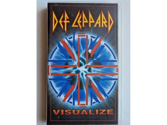 Def Leppard Visualize 1993 Original VHS