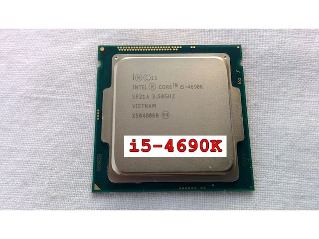 Intel i5-4690K 3.5-3.9GHz 6MB Socket1150 Gejmer