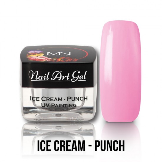 UV Painting Nail Art Gel - Ice Cream - Punch - 4g