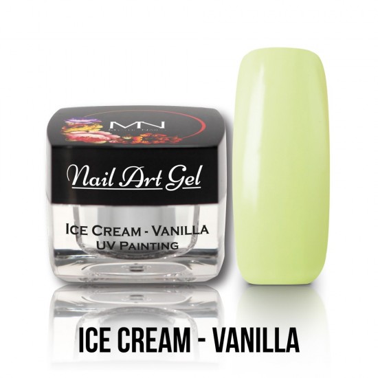 UV Painting Nail Art Gel - Ice Cream - Vanilla - 4g