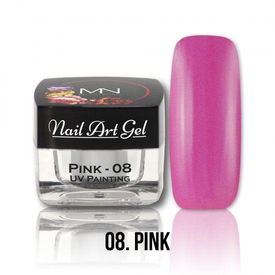 UV Painting Nail Art Gel - 08 - Pink - 4g