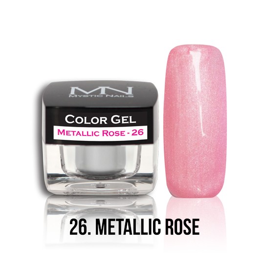 Color Gel - no.26. - Metallic Rose