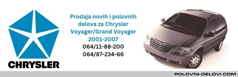 Chrysler Voyager Grand Voyager Kompletan Auto U Delovima