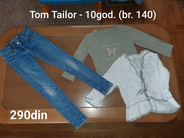 Tom Tailor farmerke majica za devojčice br. 140