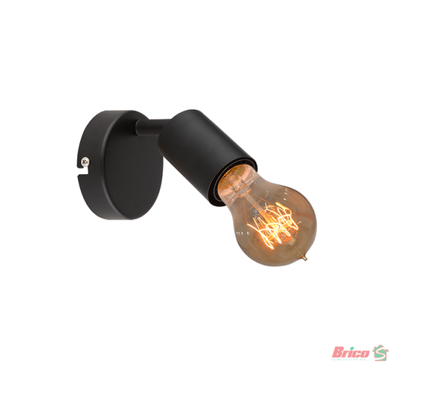 SPOT LAMPA M190110 CRNA 1X E27 40W