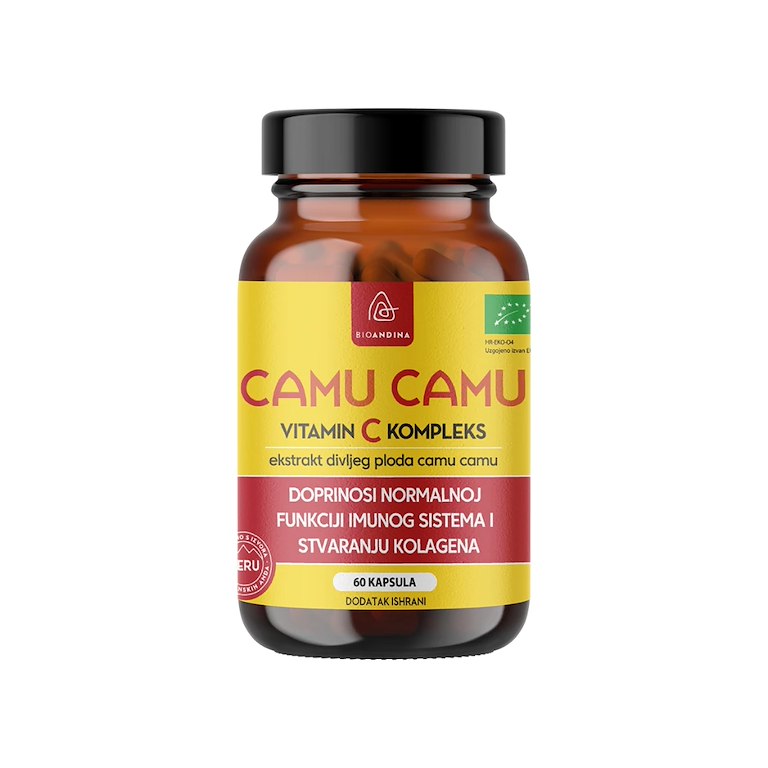 BIOANDINA CAMU CAMU Vitamin C Kompleks 60 Kapsula