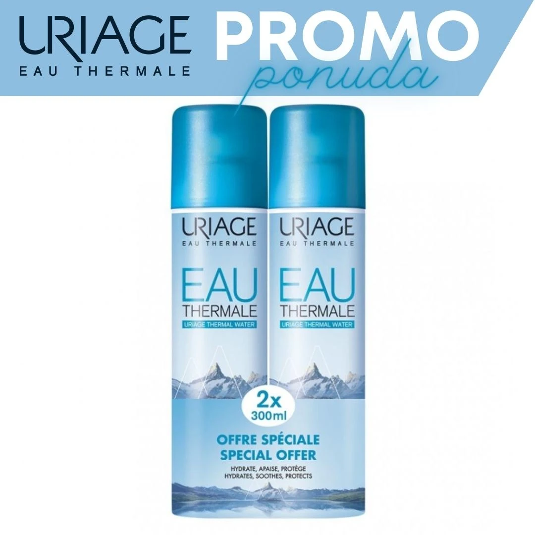 URIAGE PROMO EAU Termalna Voda u Spreju 2X300 mL