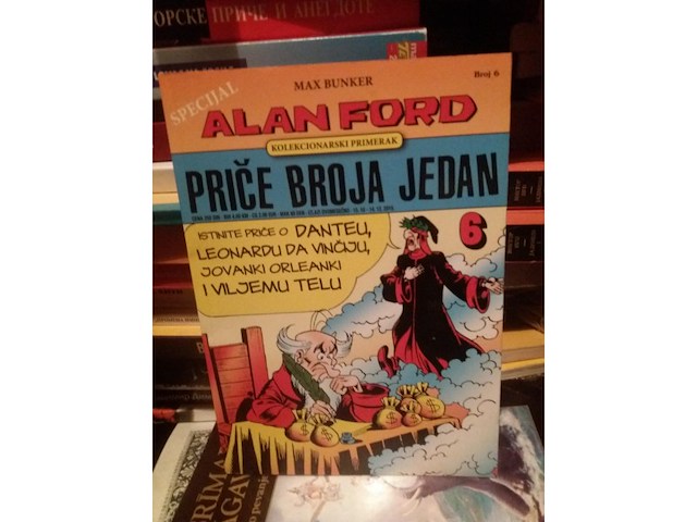 ALAN FORD PRICE BROJA JEDAN BROJ 6 PRICE O DANTEU DA VI