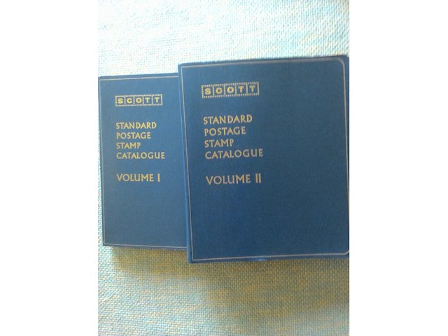Scott-Standard postage stamp catalogue Volume I i II