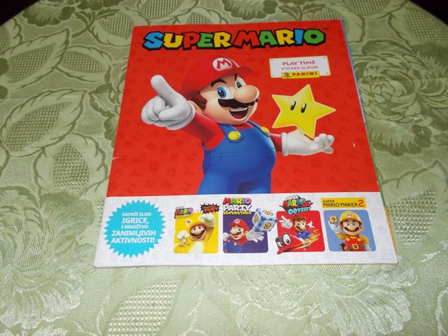 Super Mario Play Time Sticker Album - Panini - 51 slici