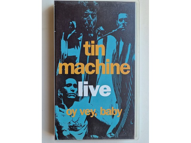 Tin Machine Live Oy Vey, Baby David Bowie Original VHS