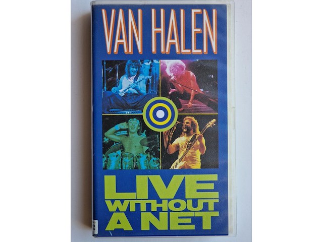 Van Halen Live Without A Net 1986 VHS heavy metal