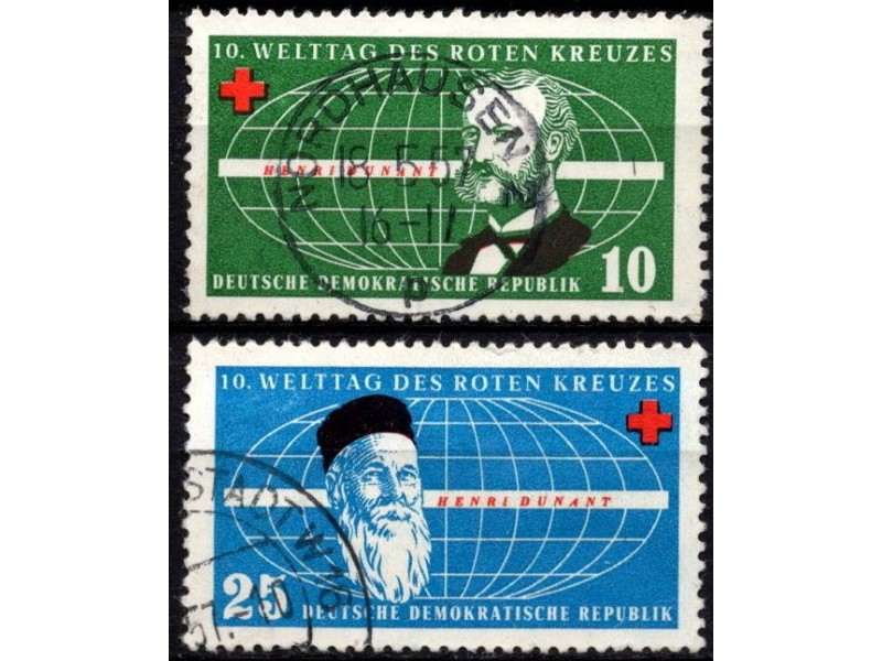 Nemačka DDR 1957. Komplet serija