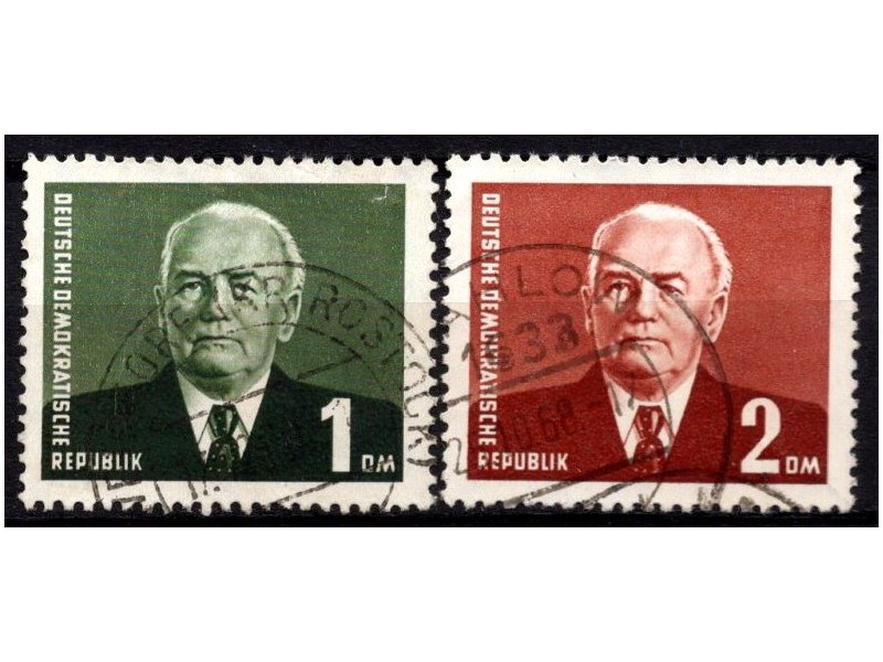 Nemačka DDR 1958. Komplet serija