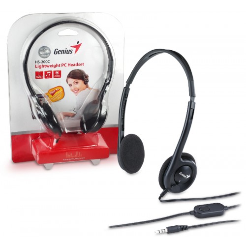 Genius HS-200C Slušalice sa mikrofonom (Single Jack)