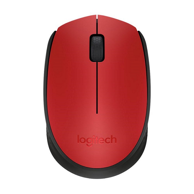 Logitech M171 Wireless Mouse Red