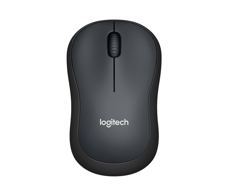 Logitech M220 Silent Mouse for Wireless, Noiseless Productivity, Black