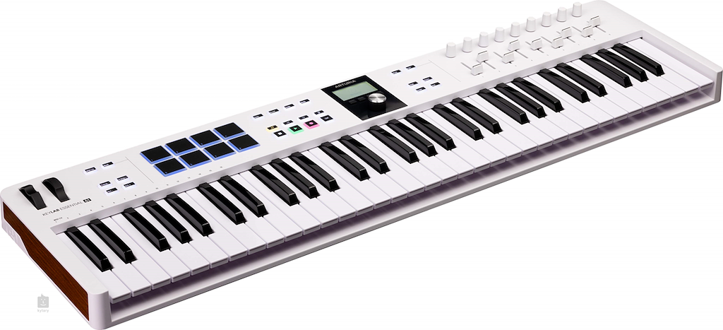 Arturia Keylab Essential 61 Mk3 White| 61-key Keyboard Controller