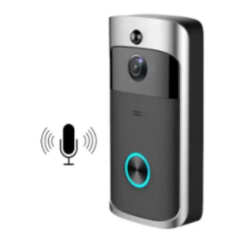 SMART-VIDEO-INTERFON-BELL-EF-V5 Gembird Door Video Bell Wifi Doorbell Camera 1080p Wifi Door Bell Se