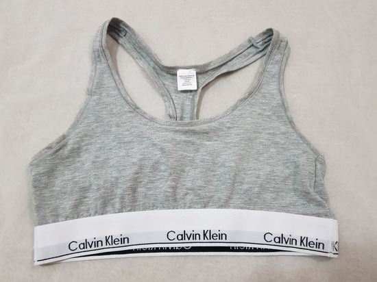 Calvin Klein original zenski top sivi