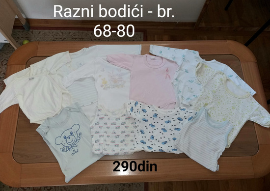 Bodići za bebe br. 68 - 80