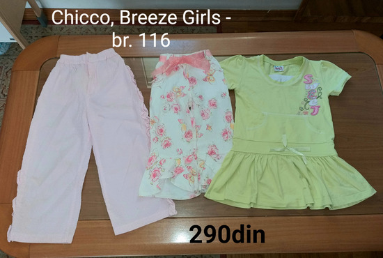 Chicco pantalone haljina za devojčice br. 116