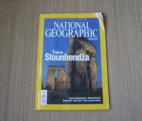 Nacionalna geografija Srbija jun 2008. / 20